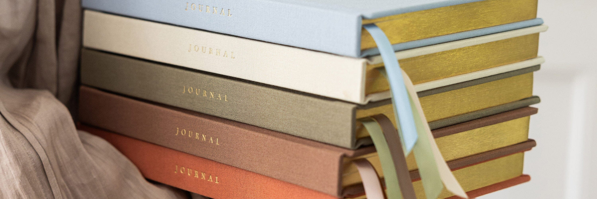 Signature Journals | Elegant Linen Notebooks