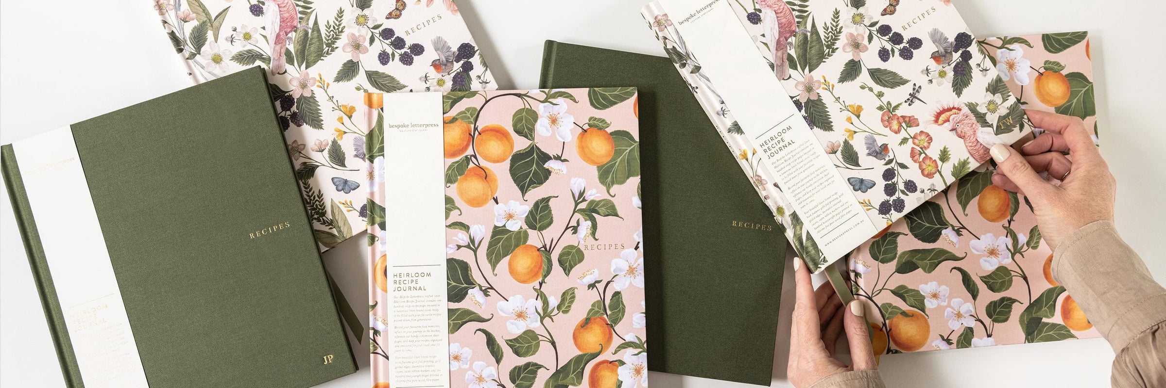 Recipe Books | Beautifully Designed for Cherished Meals and Memories