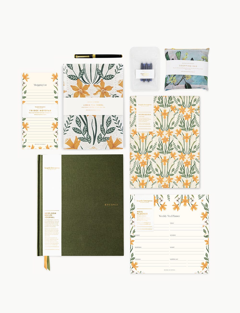 Kitchen Hamper Gift Set | Bespoke Letterpress