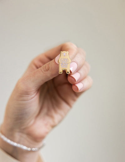 Designer Enamel Pins | Bespoke Letterpress
