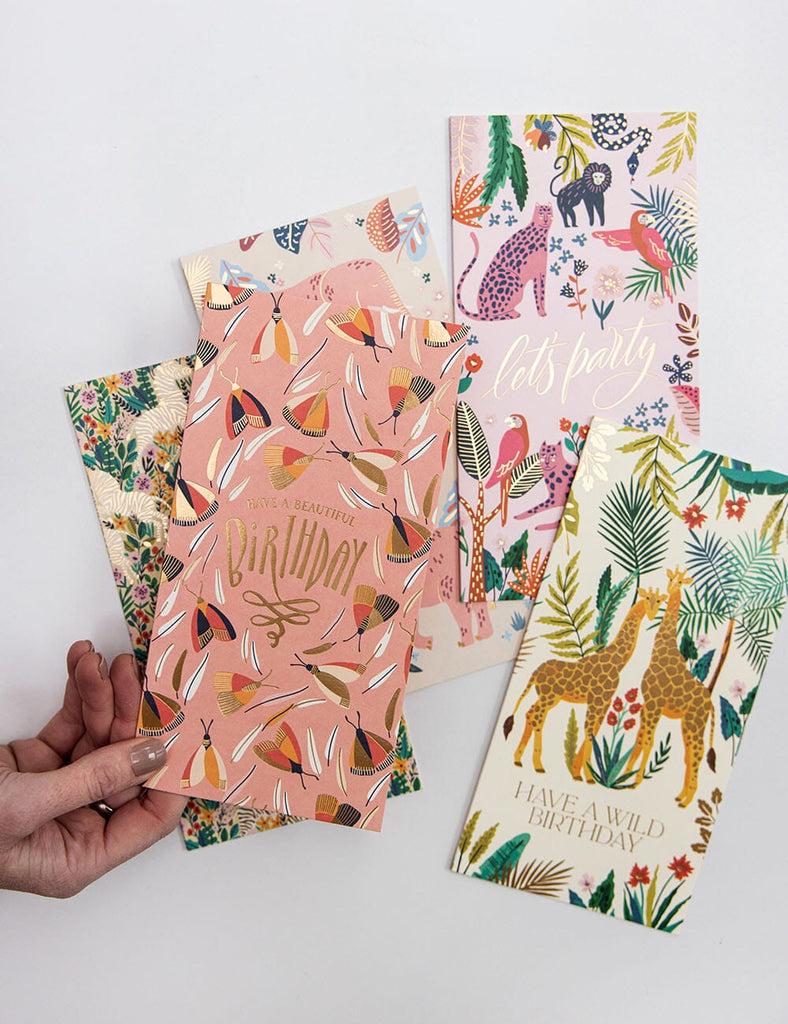 "Have a Beautiful Birthday" Tall Card