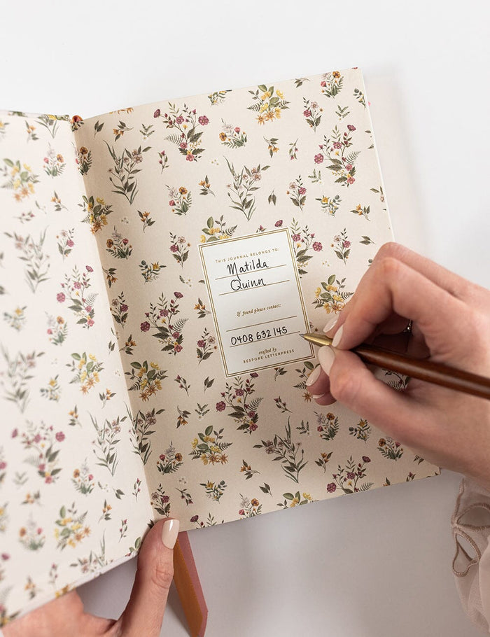 Luxury Journals & Notebooks | Bespoke Letterpress Stationery