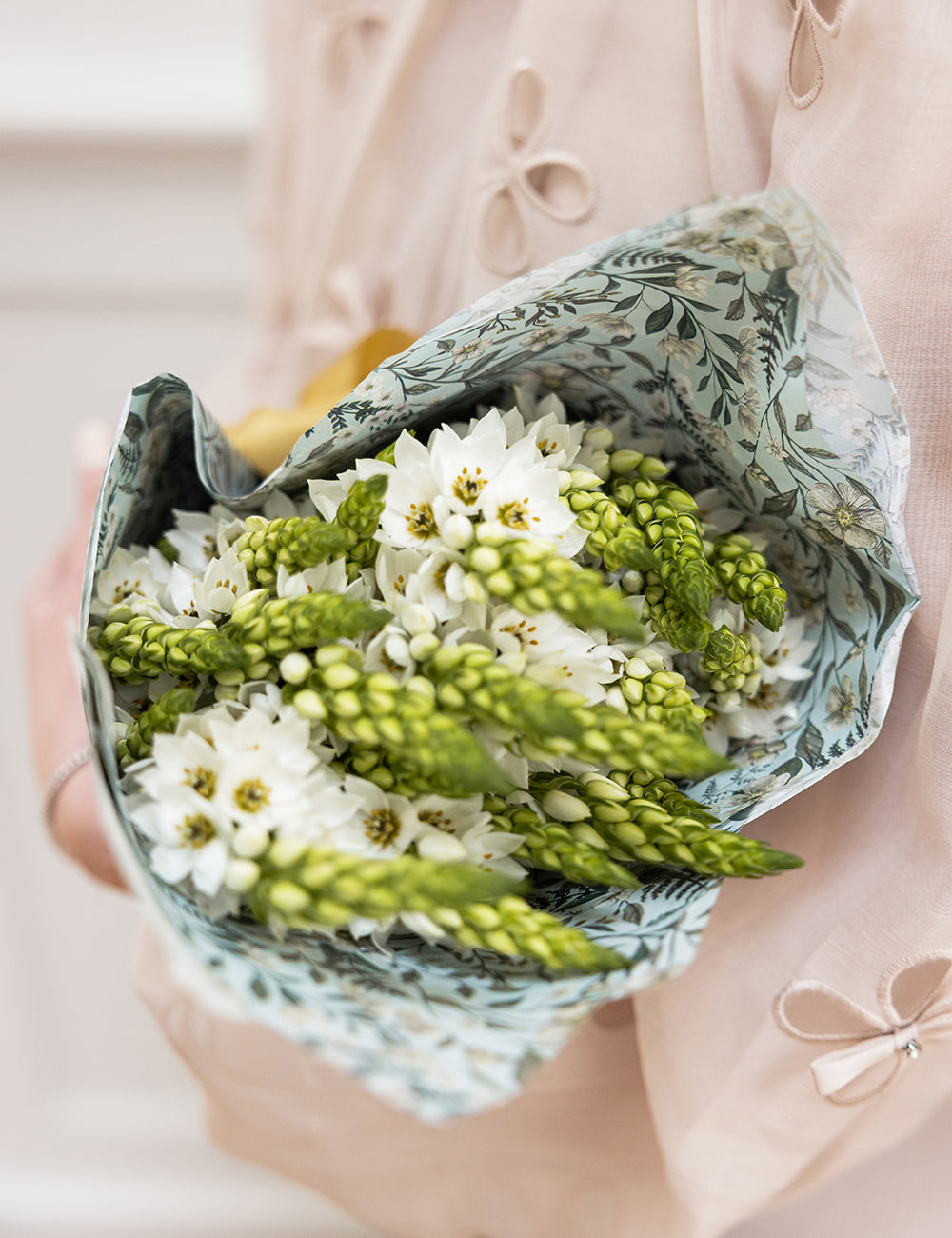 30pk Tissue Paper - Ivory Garden