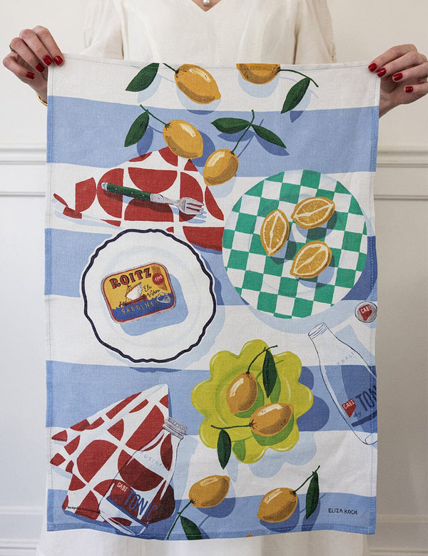 Linen Tea Towels | Floral & Bold Designs