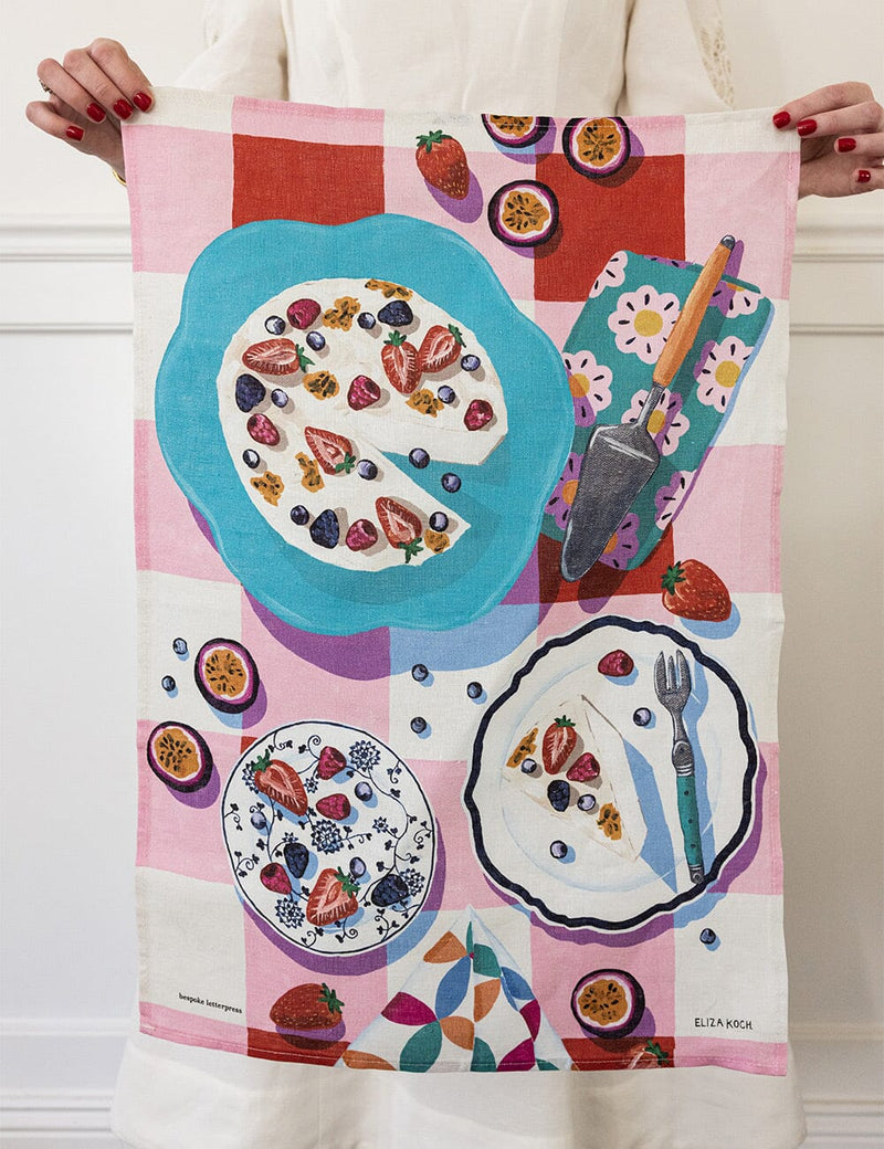 Linen Tea Towels | Floral & Bold Designs